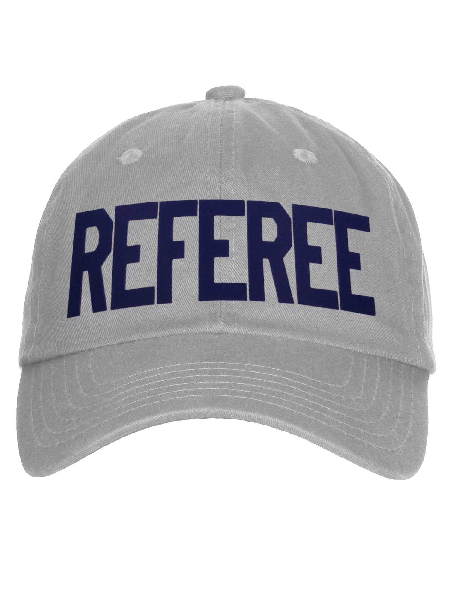Classic Referee Hat Premium Cotton Low Profile Unstructured Adjustable ...