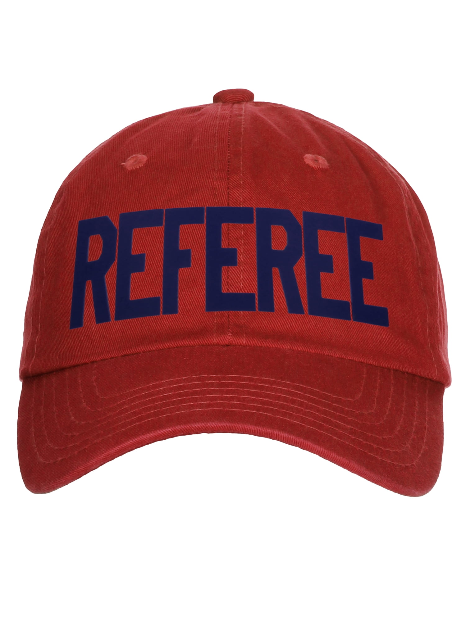 Classic Referee Hat Premium Cotton Low Profile Unstructured Adjustable ...
