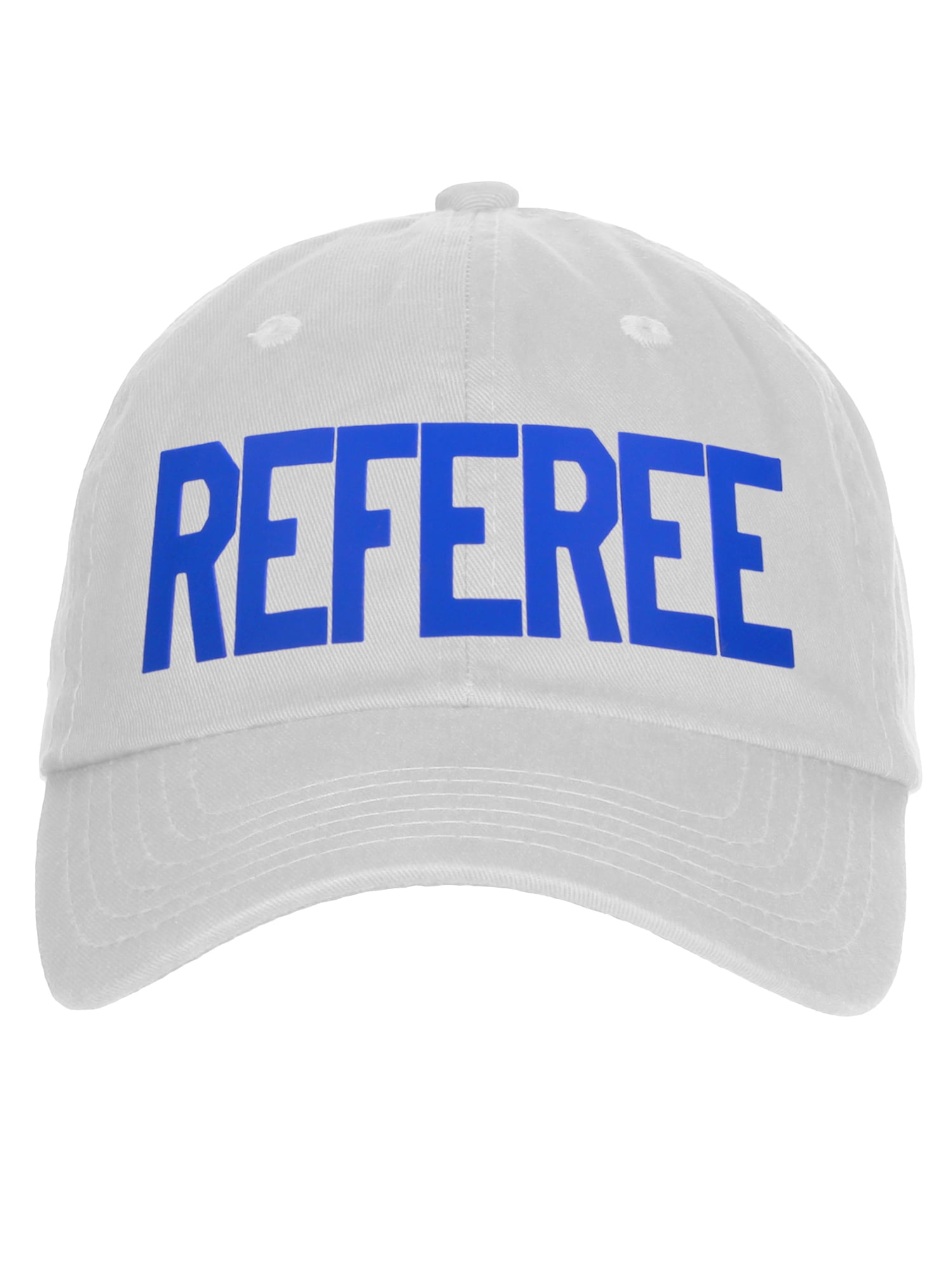 Classic Referee Hat Premium Cotton Low Profile Unstructured Adjustable ...