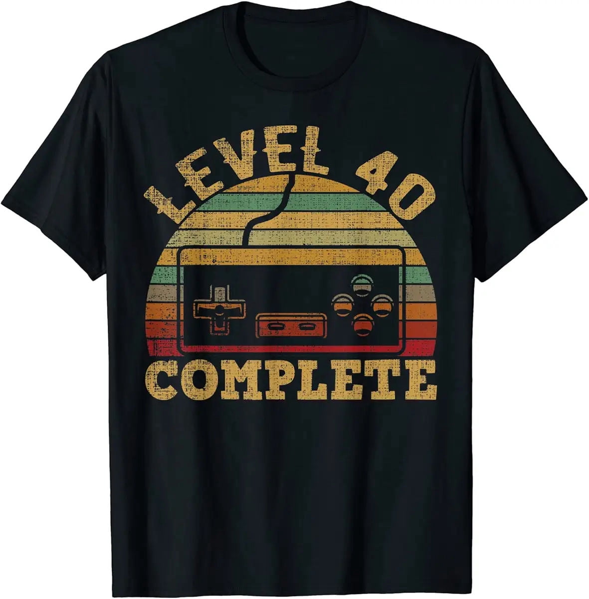 Classic Retro Level 40 Complete Video Game Controller 40th Birthday ...