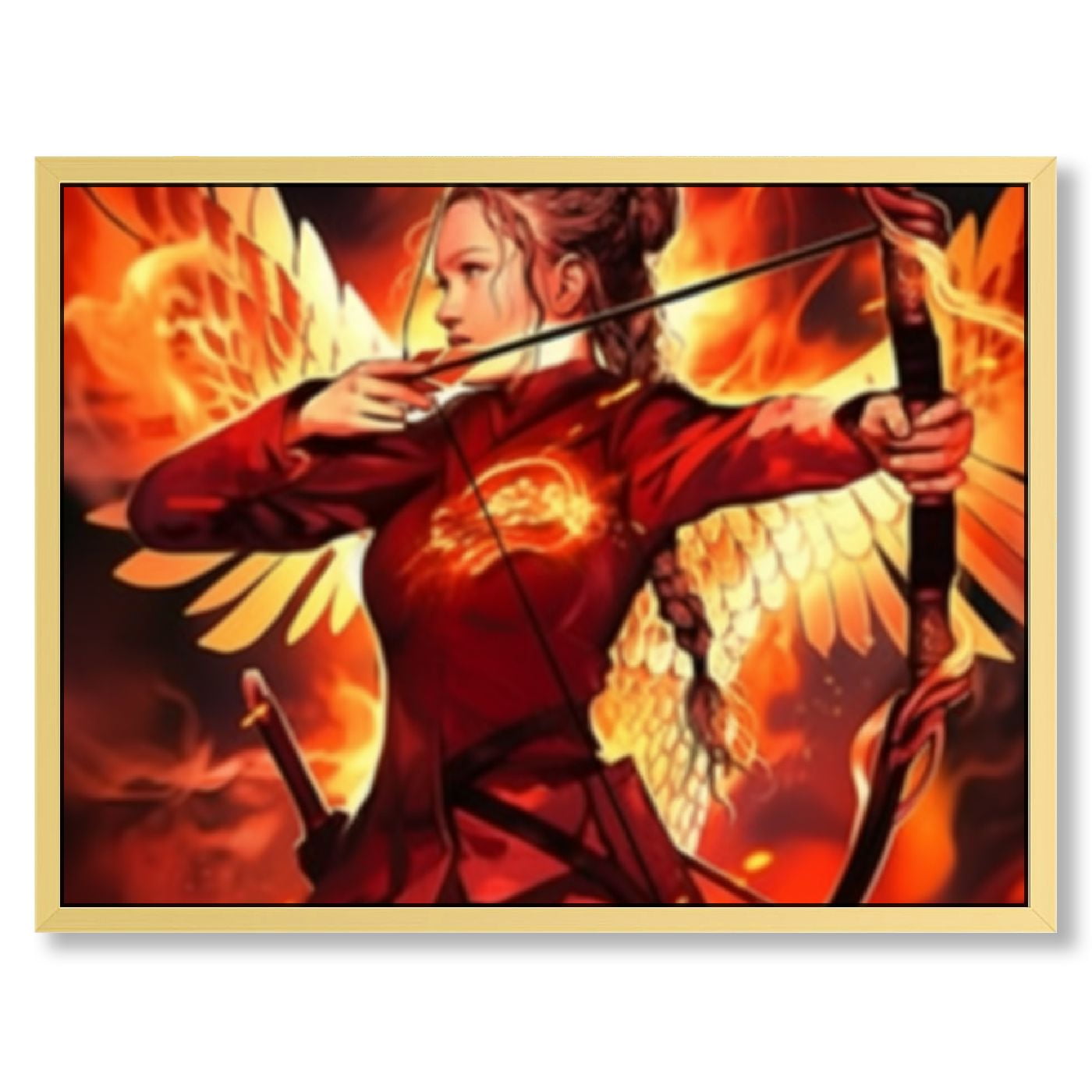 Classic Retro Movie Poster The Hunger Games Canvas Posters Decorative ...