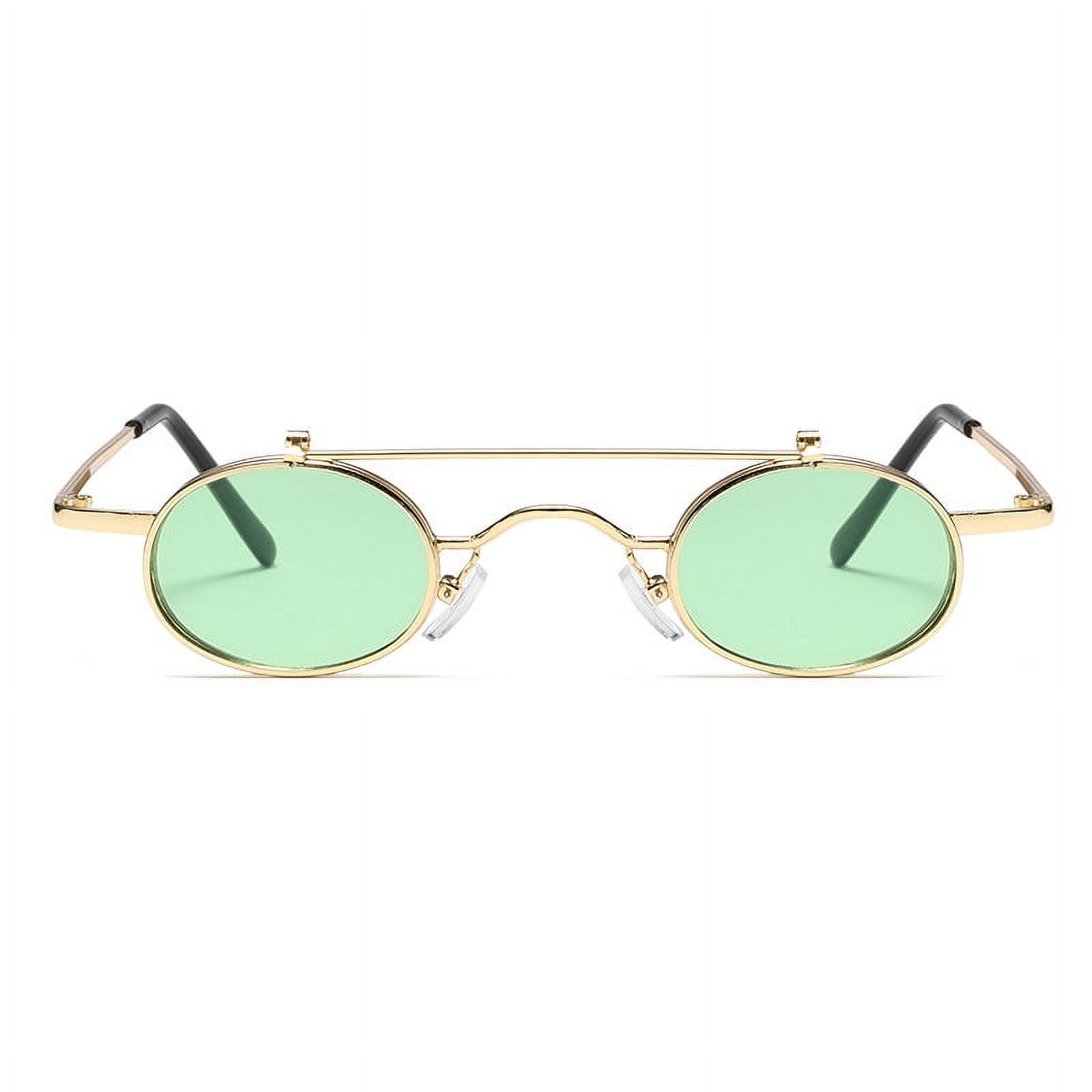 Classic Retro Round Sunglasses for Women Men Vintage Frame Shades ...