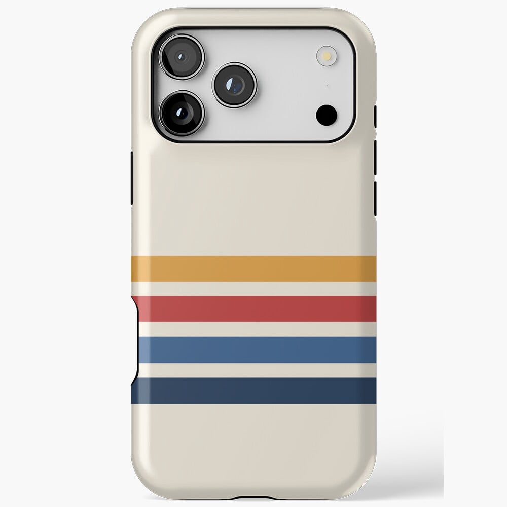 Classic Retro Stripes Varsity Athletic Uniform Tough iPhone Case 11 ...