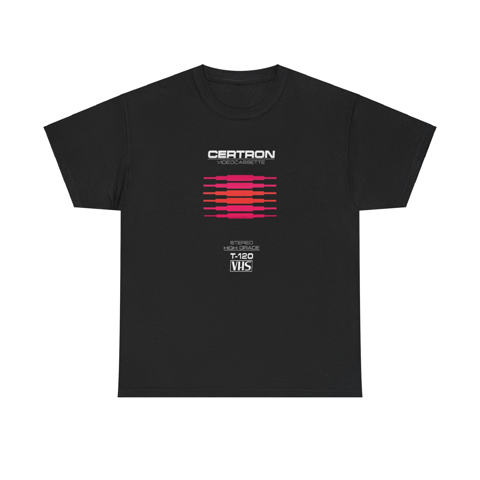 Classic Retro Throwback Television Tee Certron VHS NWT S-5XL - Walmart.com