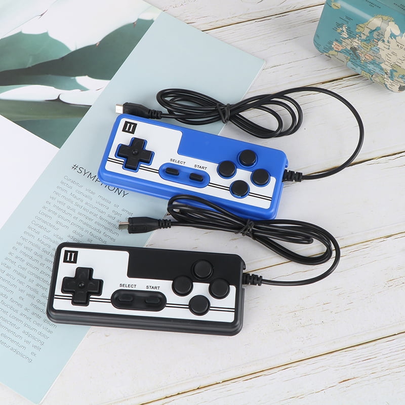 Classic Retro Version Of Home Fc Plug-in Double Handheld Game Console ...