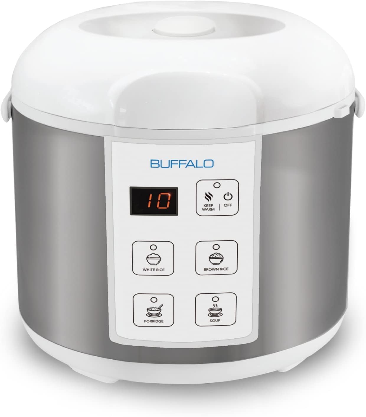 Classic Rice Cooker with Clad Stainless Steel Inner Pot - Electric Rice ...