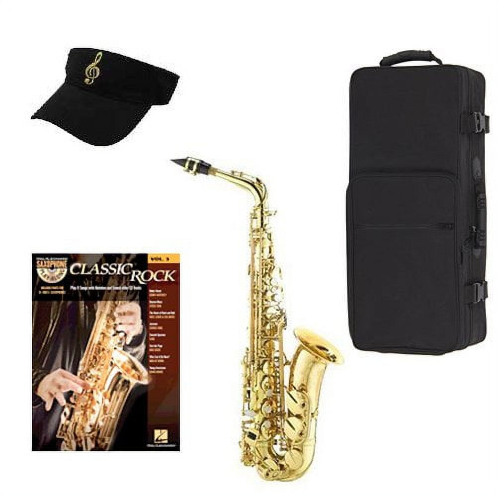 Classic Rock Alto Saxophone Pack - Alto Sax w/Case, Accessories ...