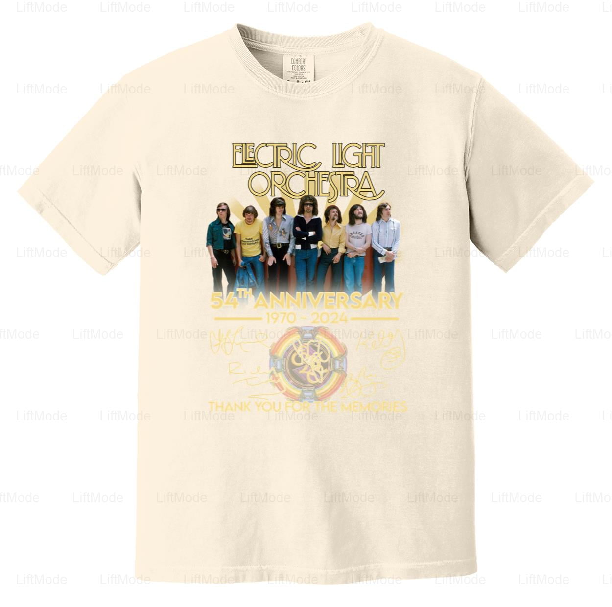 Classic Rock Band 2024 Anniversary Music Fan Prog Symphonic Space Art Comfort Color T Shirt