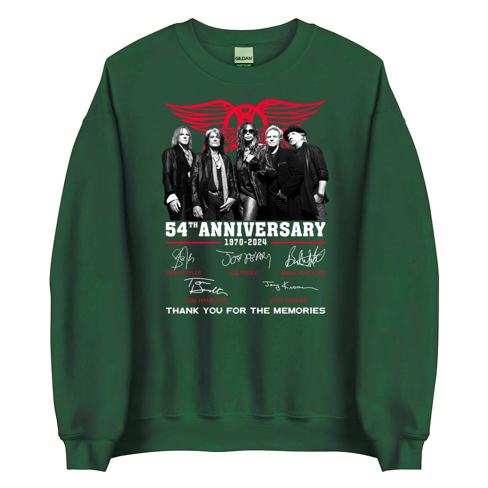 Classic Rock Band 54th Anniversary Shirt, 90s Vintage Music Graphic ...