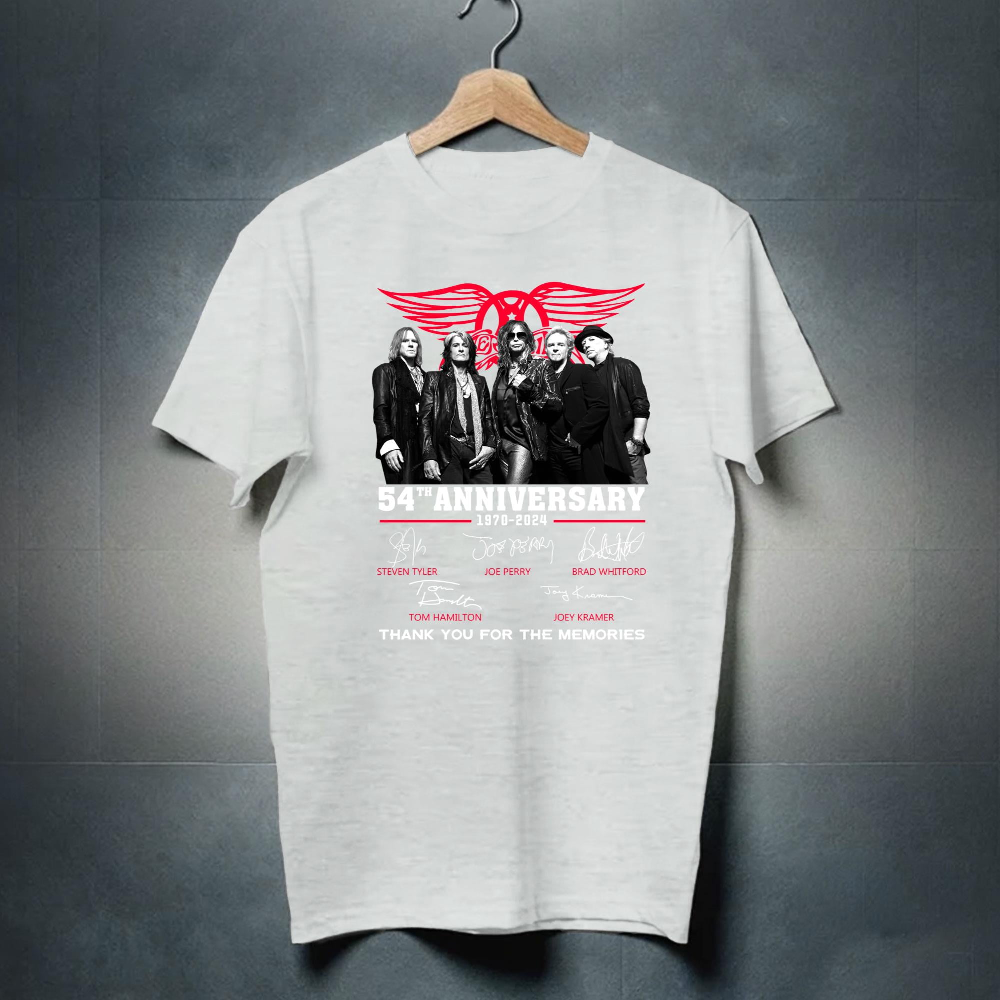 Classic Rock Band 54th Anniversary Shirt, 90s Vintage Music Graphic ...