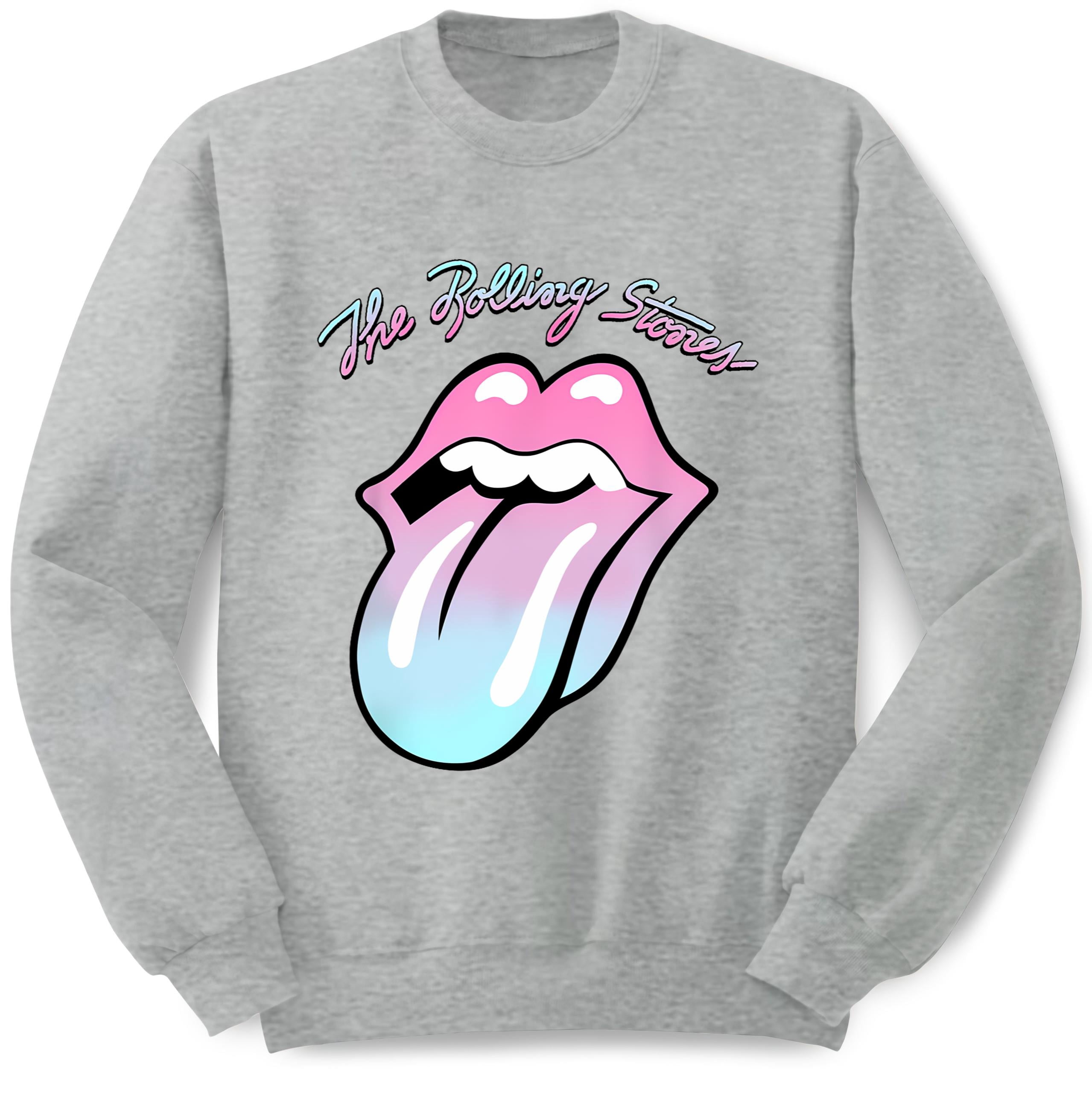 Classic Rock Band Gradient Tongue Graphic Tee - Walmart.com