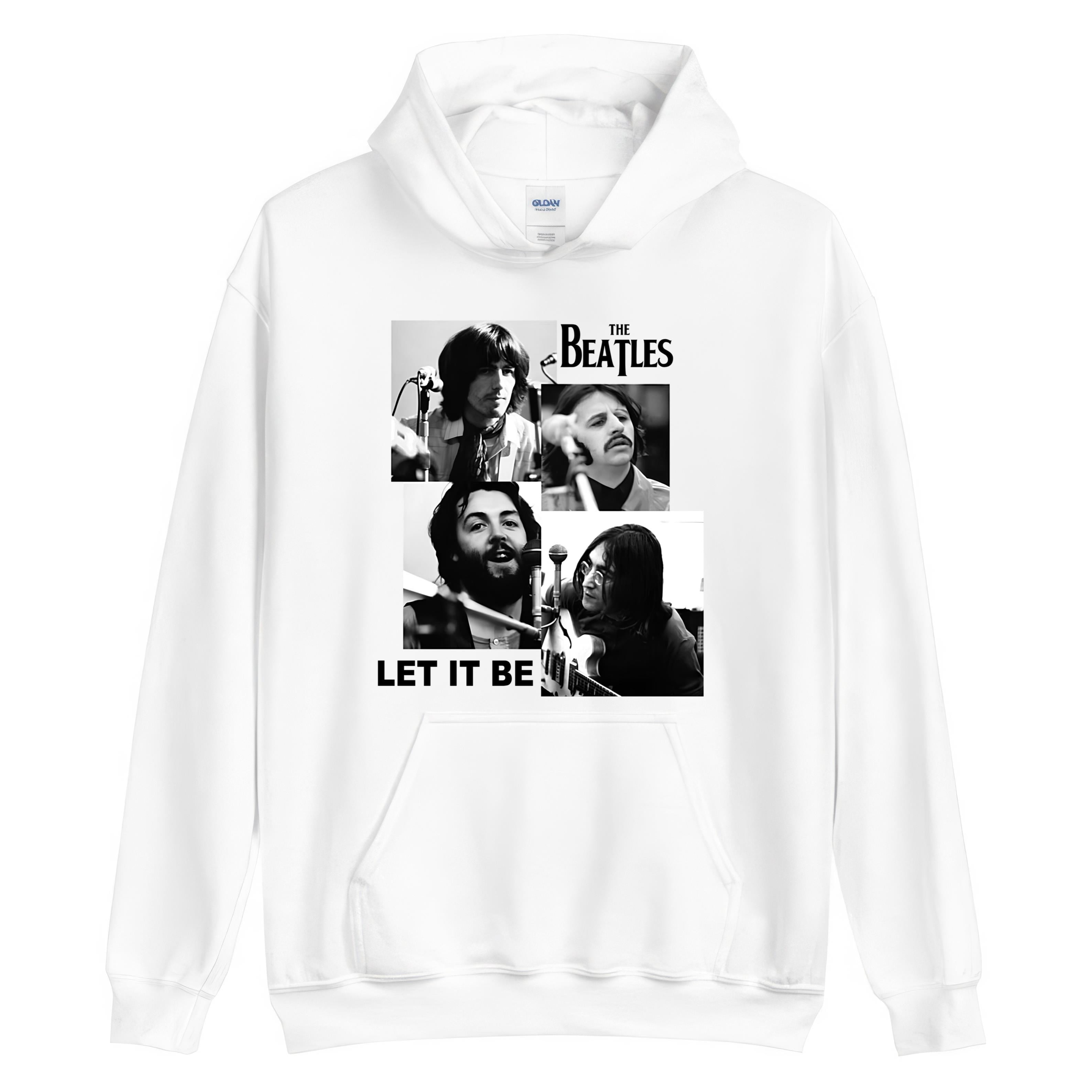 Classic Rock Band Graphic Tee - Let It Be Album Design - Walmart.com