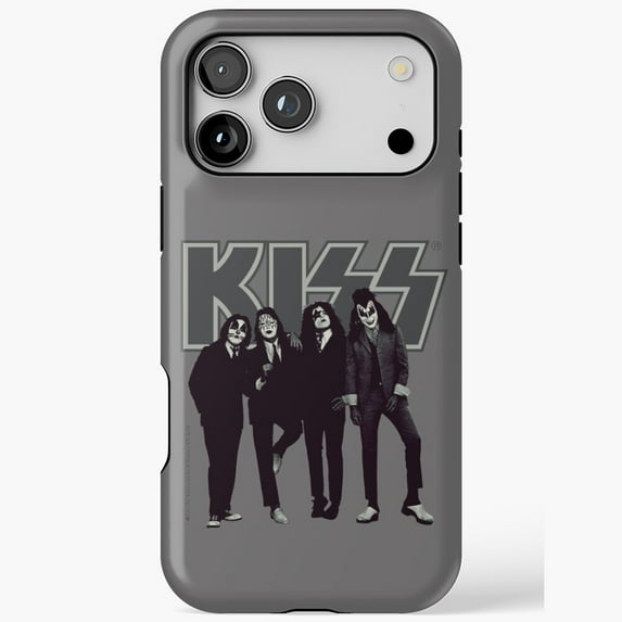 Classic Rock Band Retro Logo Typography Inspired Artwork iPhone Case 17 ...