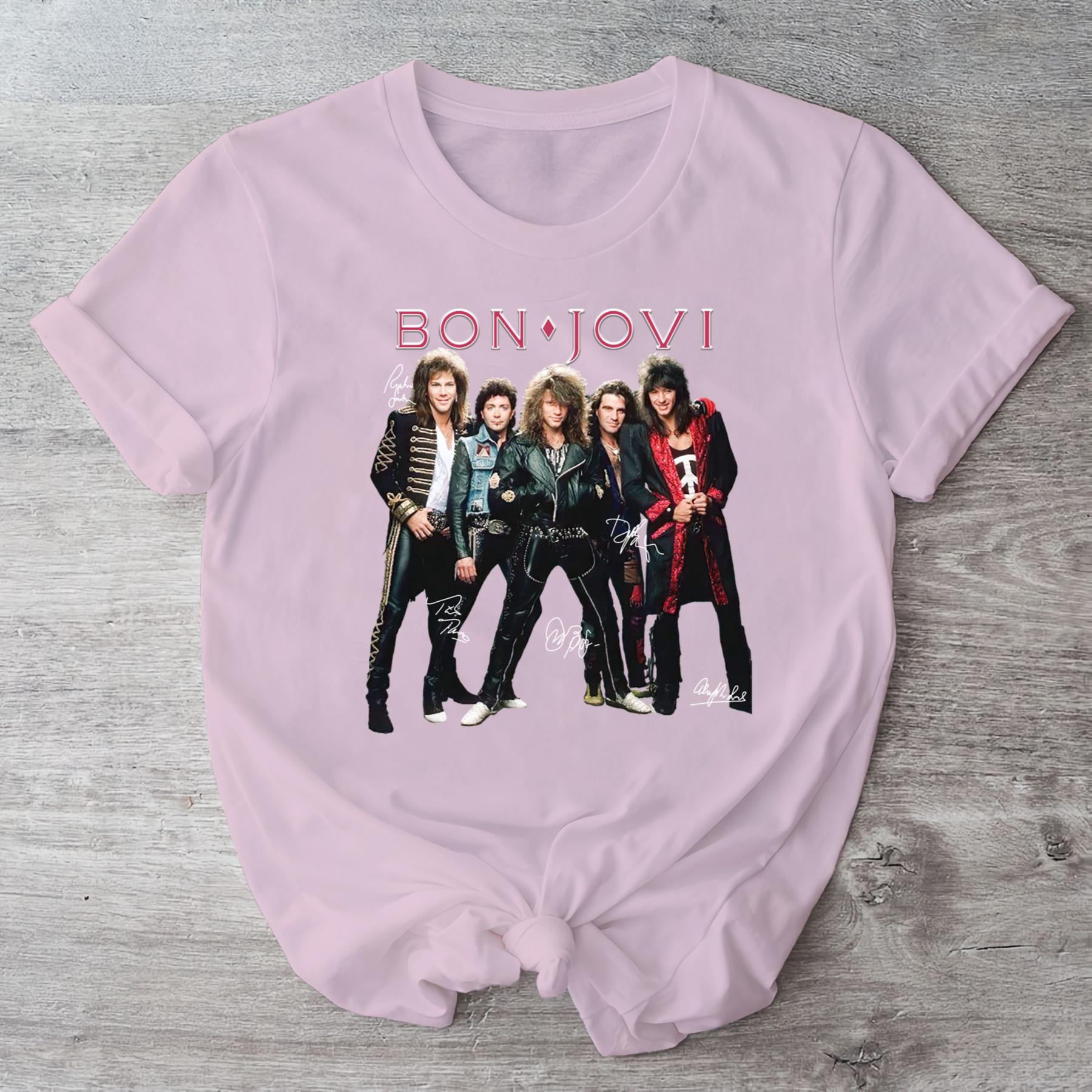 Classic Rock Band Tribute Graphic Shirt, Vintage 80s Arena Music Fan ...