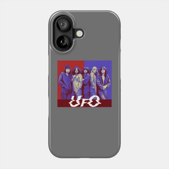 Classic Rock Band Ufo Inspired Minimalist Graphic Case for iPhone 11,12 ...