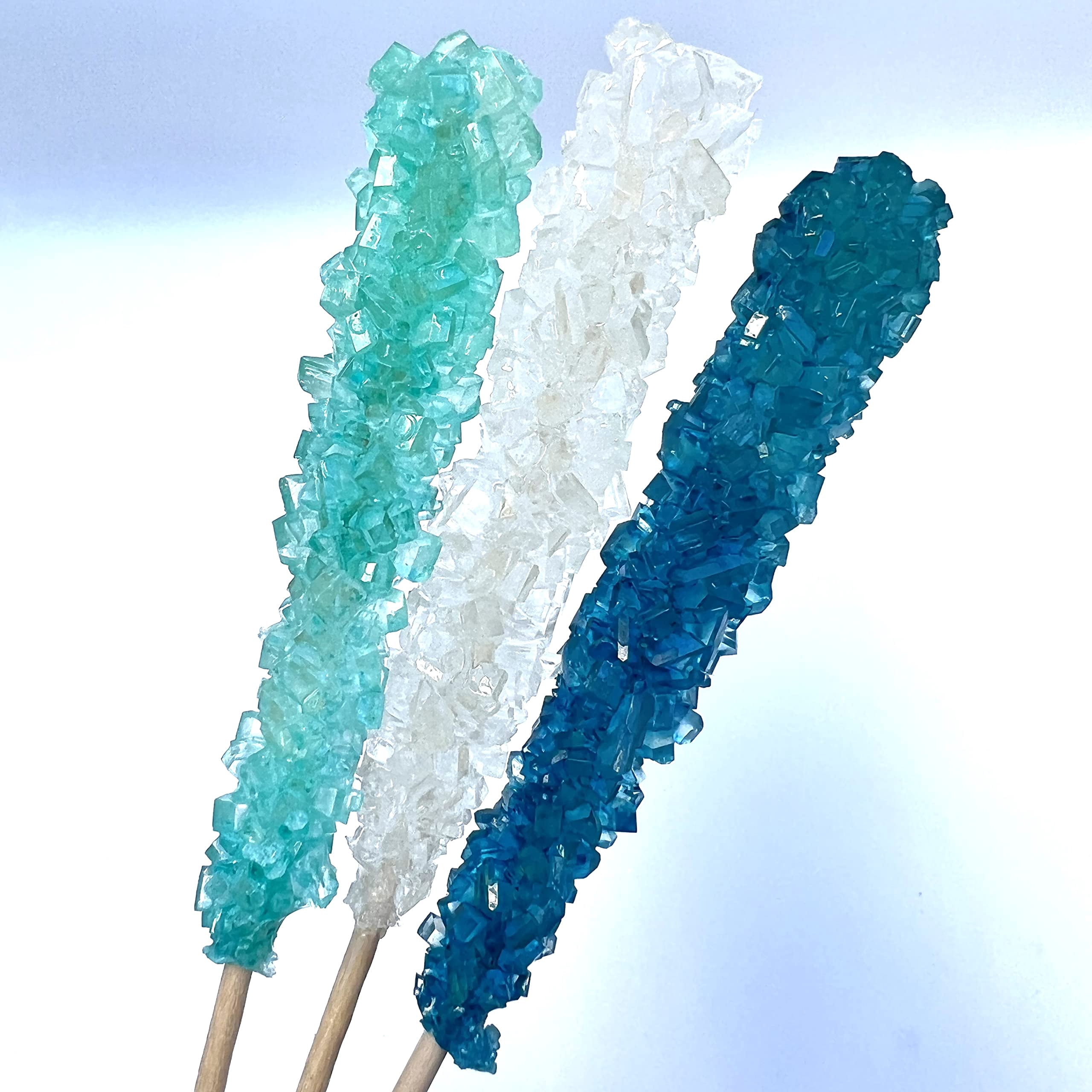 Classic Rock Candy Sticks, MZF22 Sugar Rock Crystal Lollipops ...