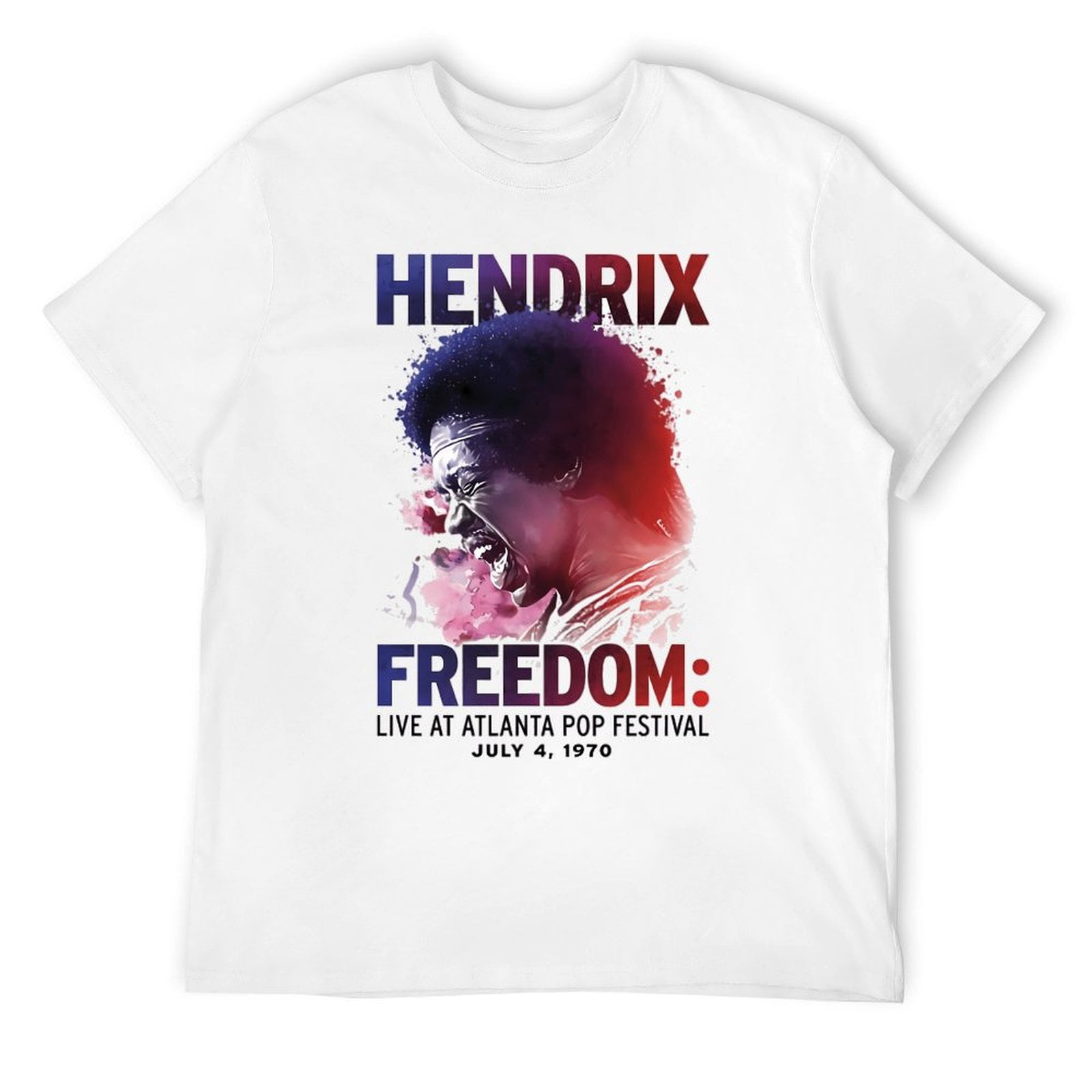 Classic Rock Freedom Tee - 70s Psychedelic Guitar Art, Vintage Music ...