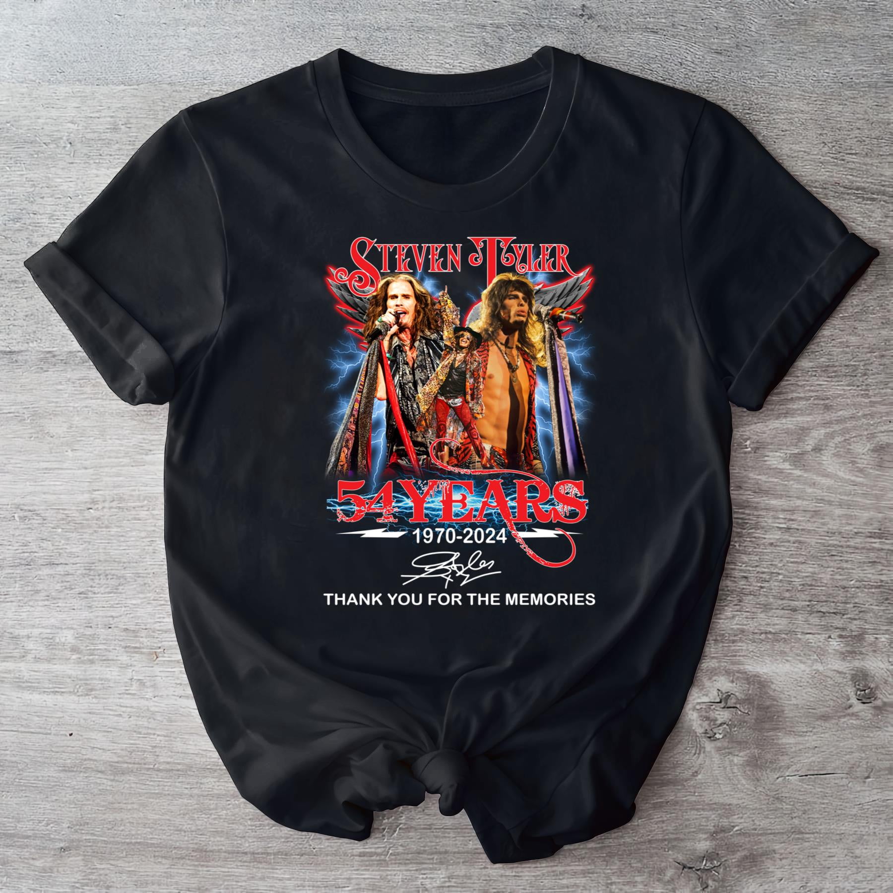 Classic Rock Frontman Tribute Shirt, 54 Years Music Memories Graphic ...