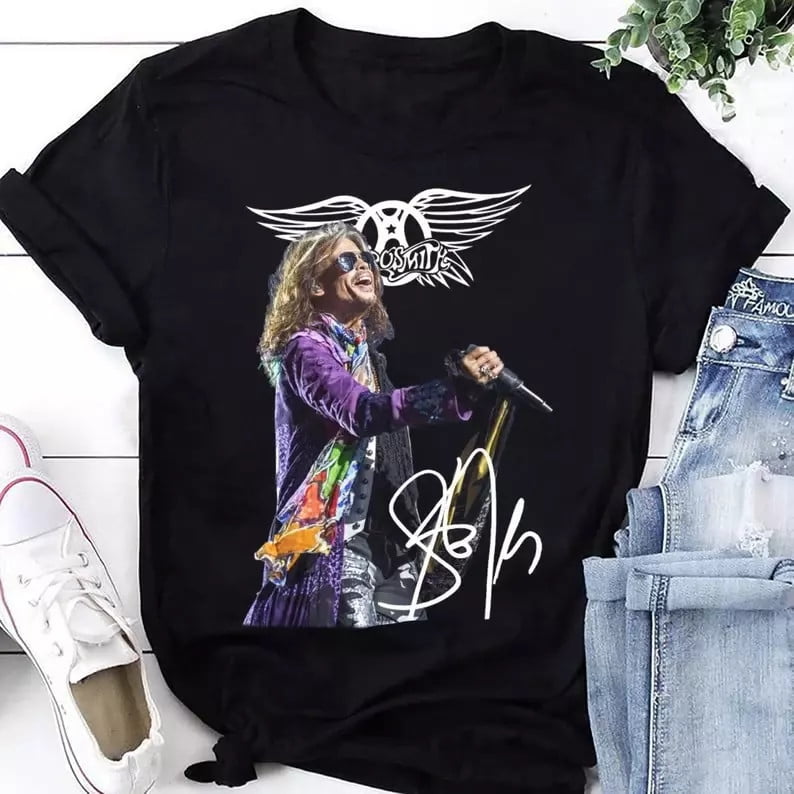Classic Rock Icon Shirt – Stage Mic Style Graphic Tee S-5XL - Walmart.com
