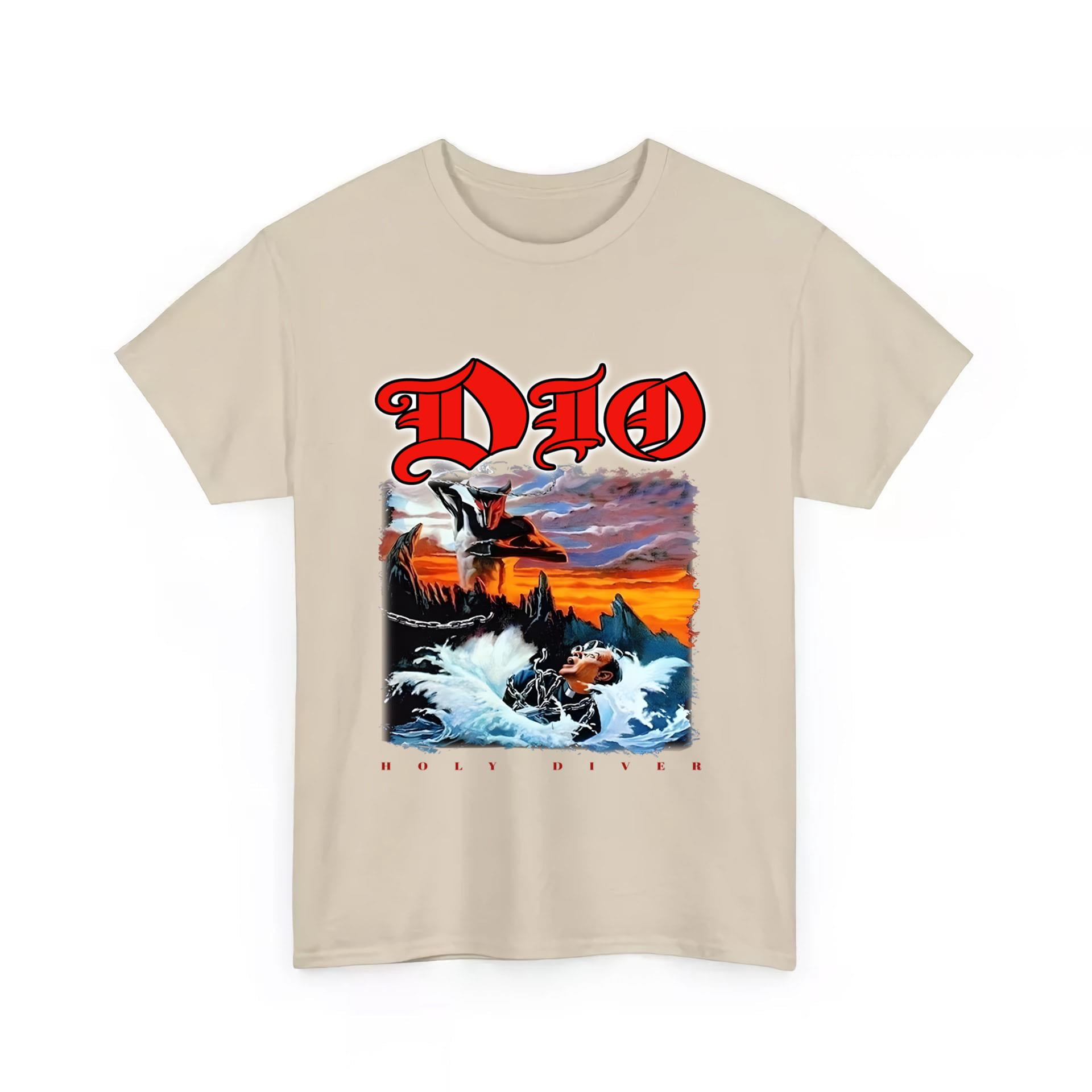 Classic Rock Inspired 'Holy Diver' Punk Rock T-Shirts-TH4425 - Walmart.com