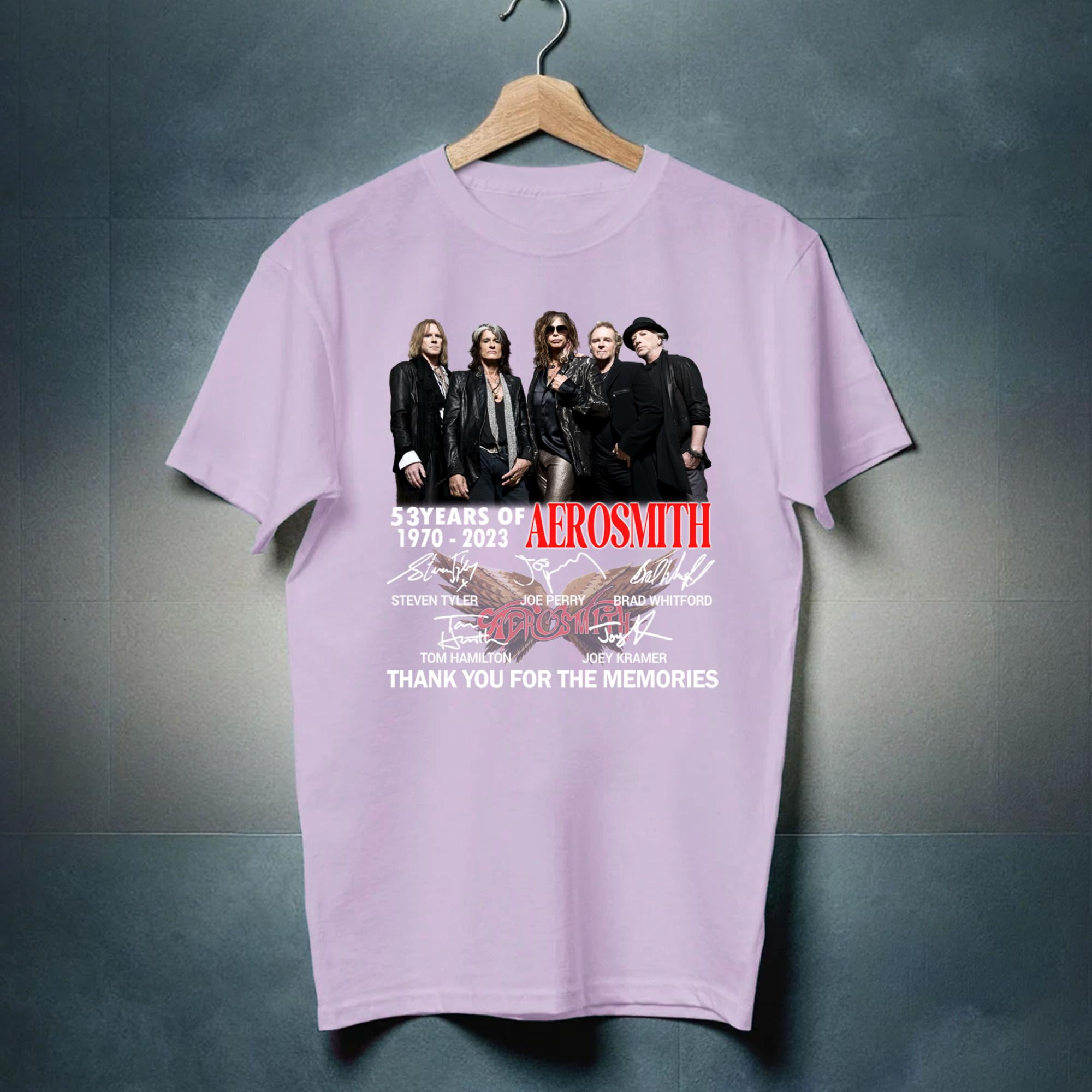 Classic Rock Legacy 53 Years 1970-2023 Shirt, Vintage Band Tour Graphic ...