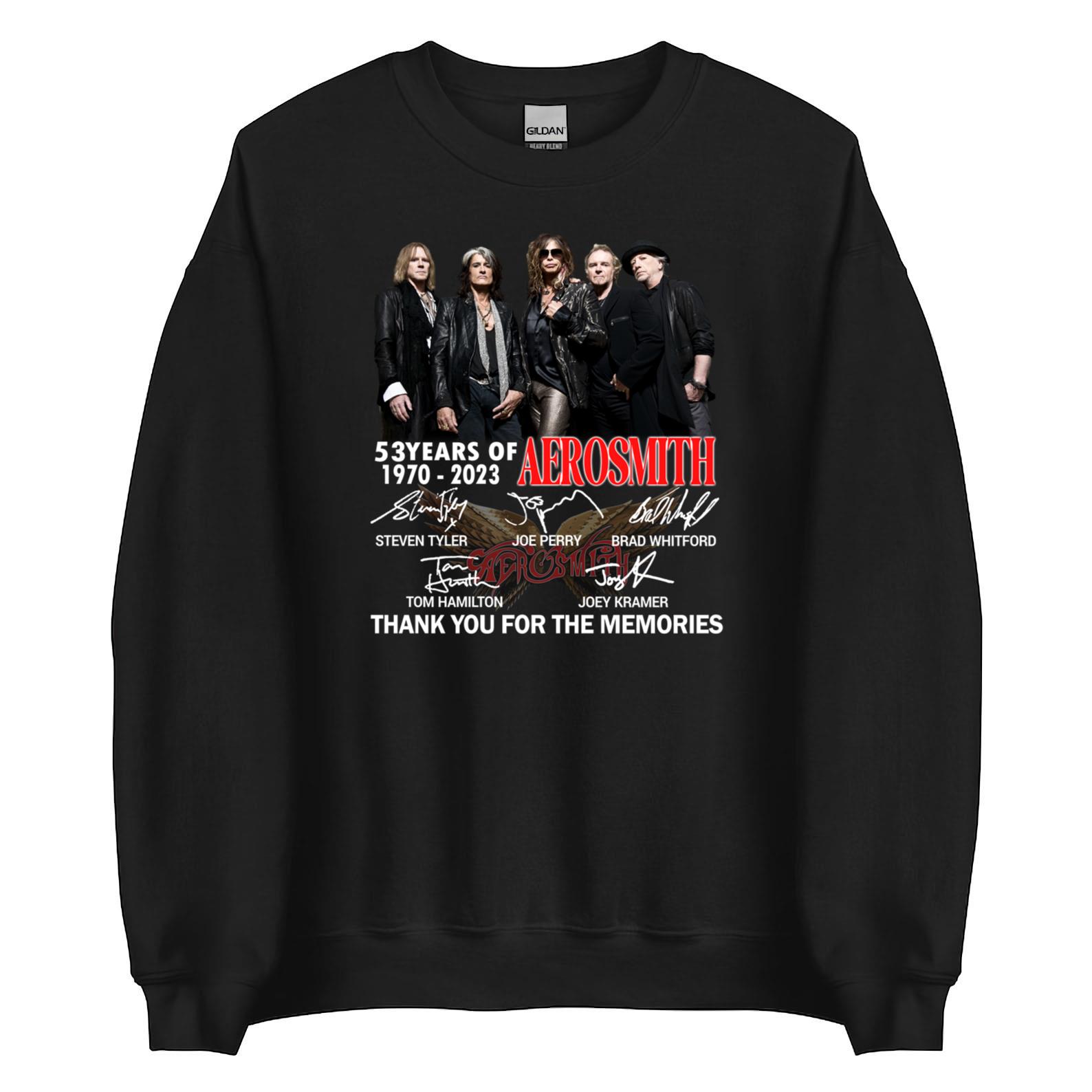 Classic Rock Legacy 53 Years 1970-2023 Shirt, Vintage Band Tour Graphic ...
