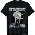 Classic Rock Lyrics Comfortably Numb Skeleton Graphic Music Unisex T ...
