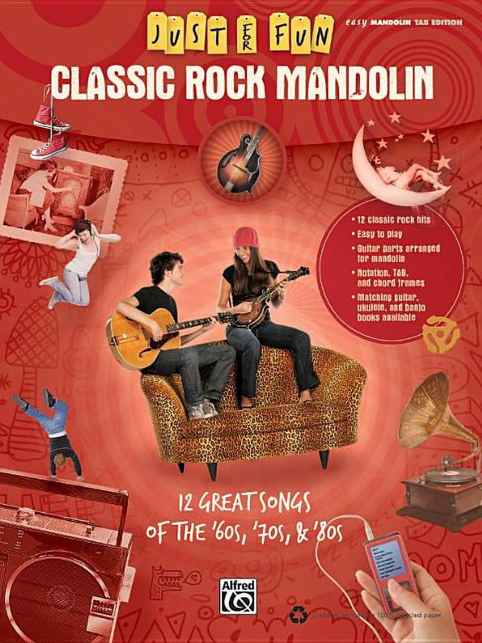 Classic Rock Mandolin: Just for Fun Series - Walmart.com