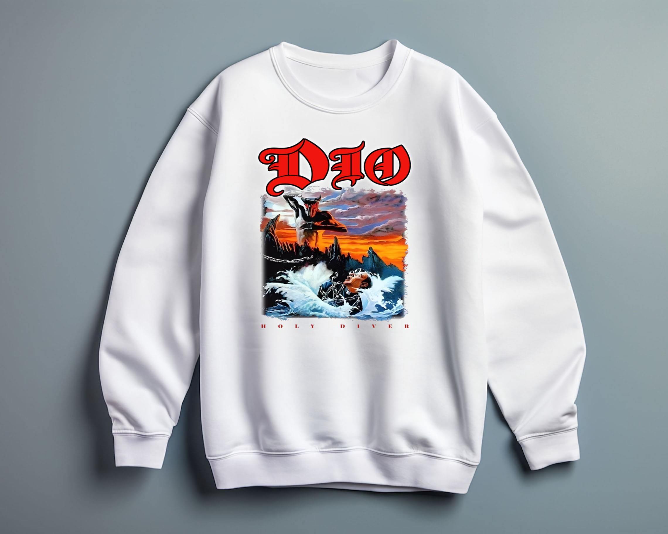 Classic Rock Punk Rock T-Shirts - Holy Diver Inspired Design - Walmart.com