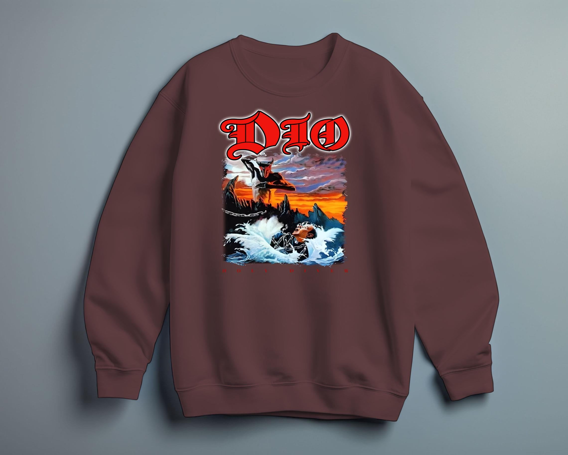 Classic Rock Punk Rock T-Shirts - Holy Diver Inspired Design - Walmart.com