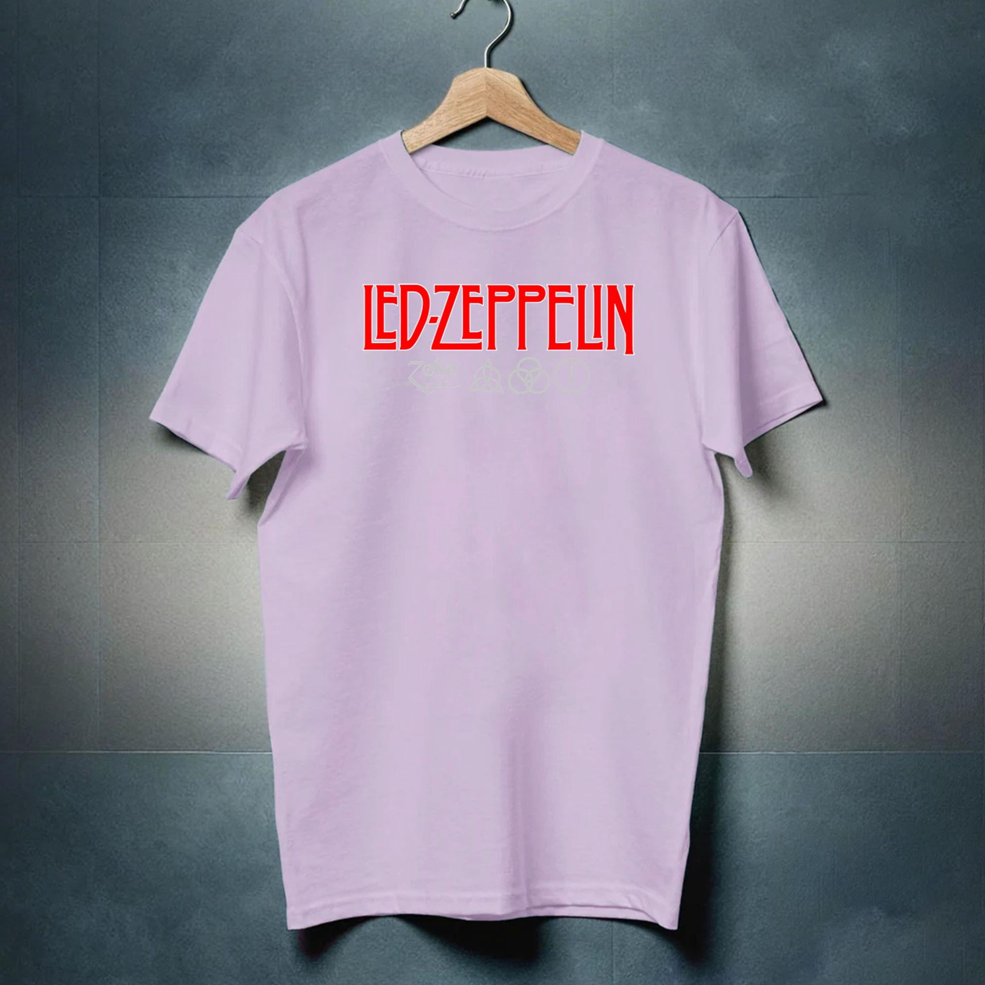 Classic Rock Symbol Tribute Shirt, Band Graphic Logo Tee, Vintage Stage ...
