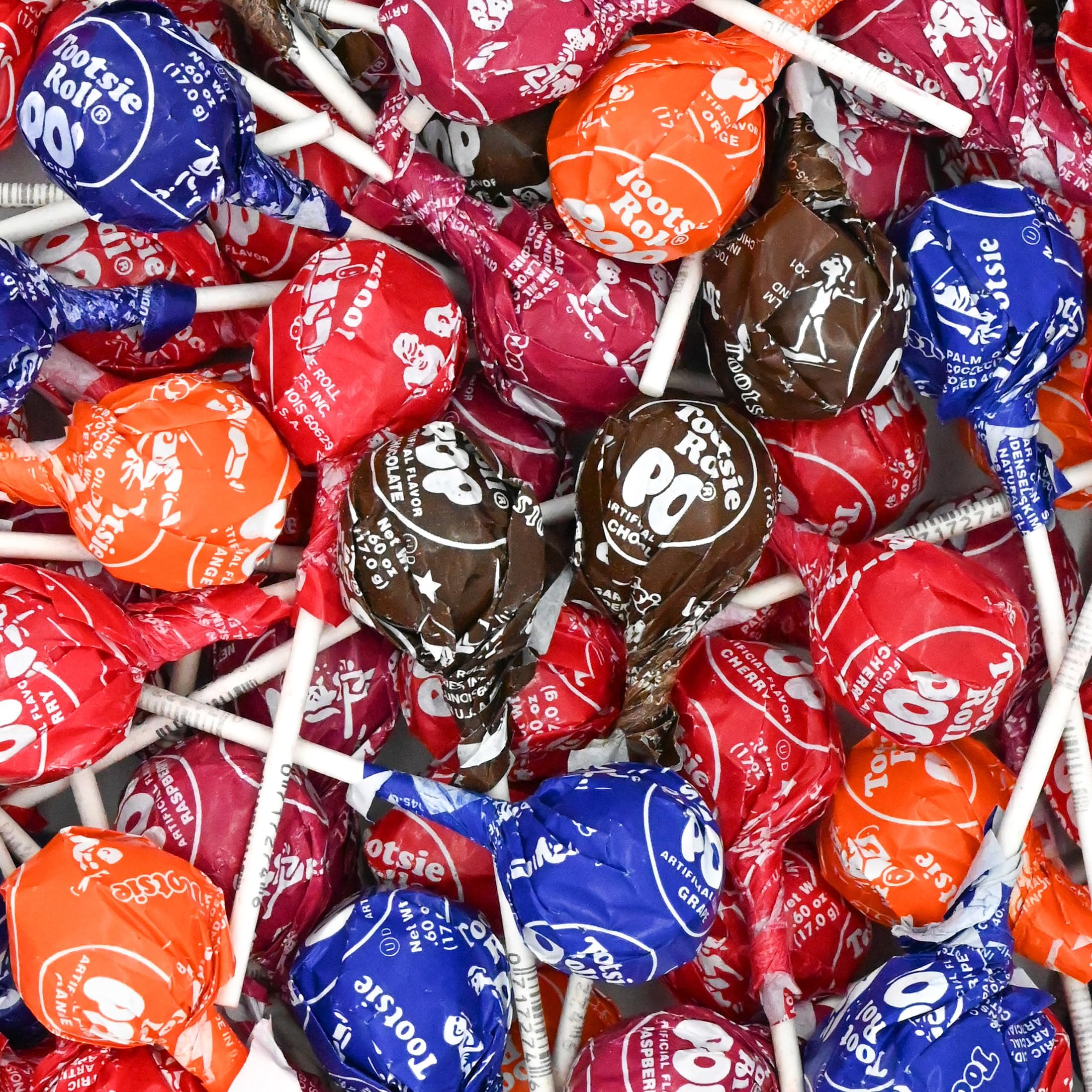 Classic Roll Pops with BCF26 Chocolate Center, Bulk Bag (22 Count ...