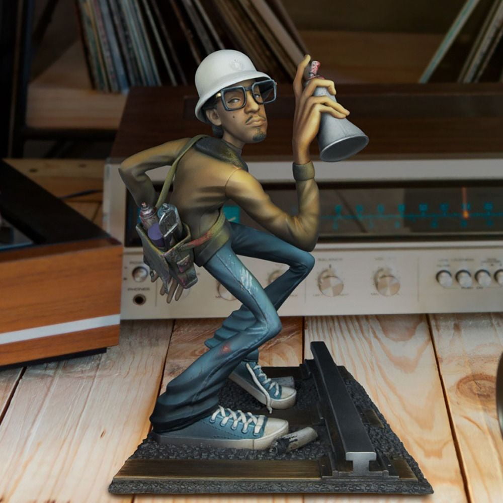 Classic Room Hip-hop element sculpture Music HipHop Artist Statue ...