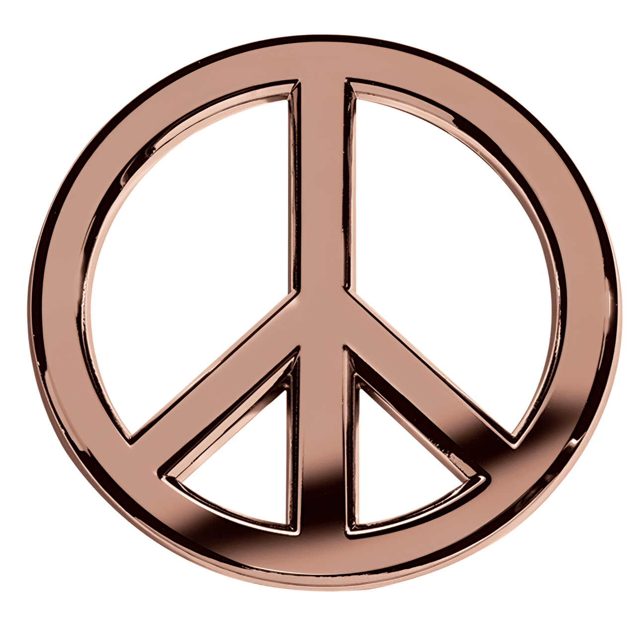 Revolution Car Badges 3D Peace Sign, Automotive Emblem Decals Stickers ...