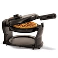 Classic Rotating Belgian Waffle Maker with Nonstick Plates Removable ...