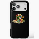 Classic Rubik Cube Toy Retro Phone Case for iPhone 11 12 13 14 15 16 17 ...