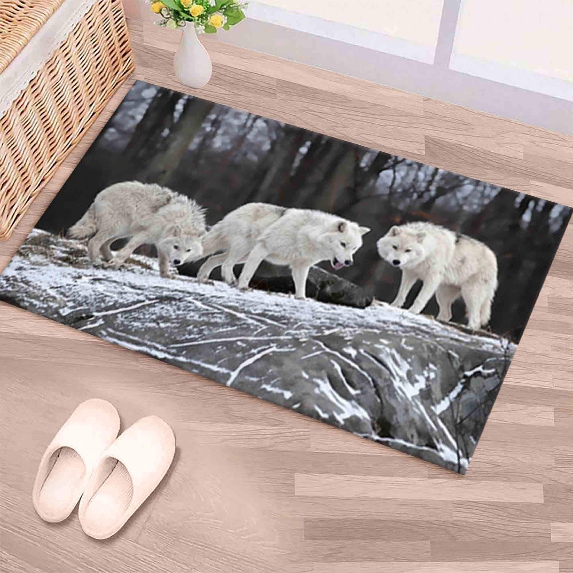 Classic Rug, Personalizeds Rugs, Wolf Rugs, Animal Rug, Farmhouse Rug ...