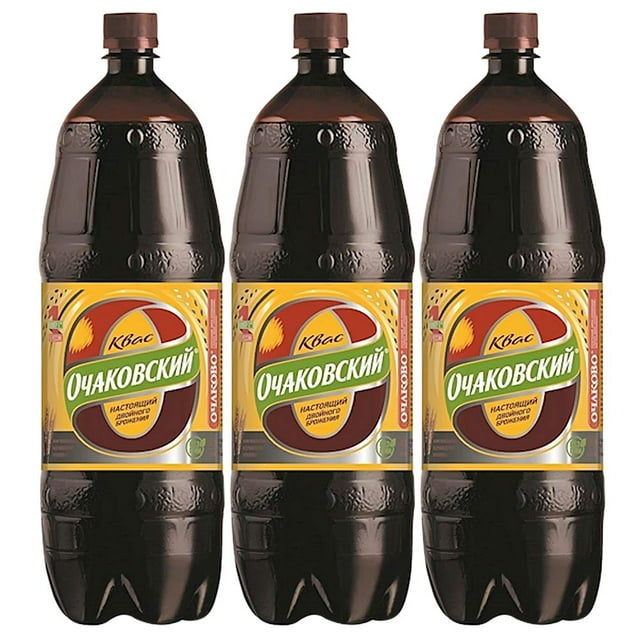 Classic Russian Ochakovskiy Food Drinks Kvass GMS Soda Imported ...