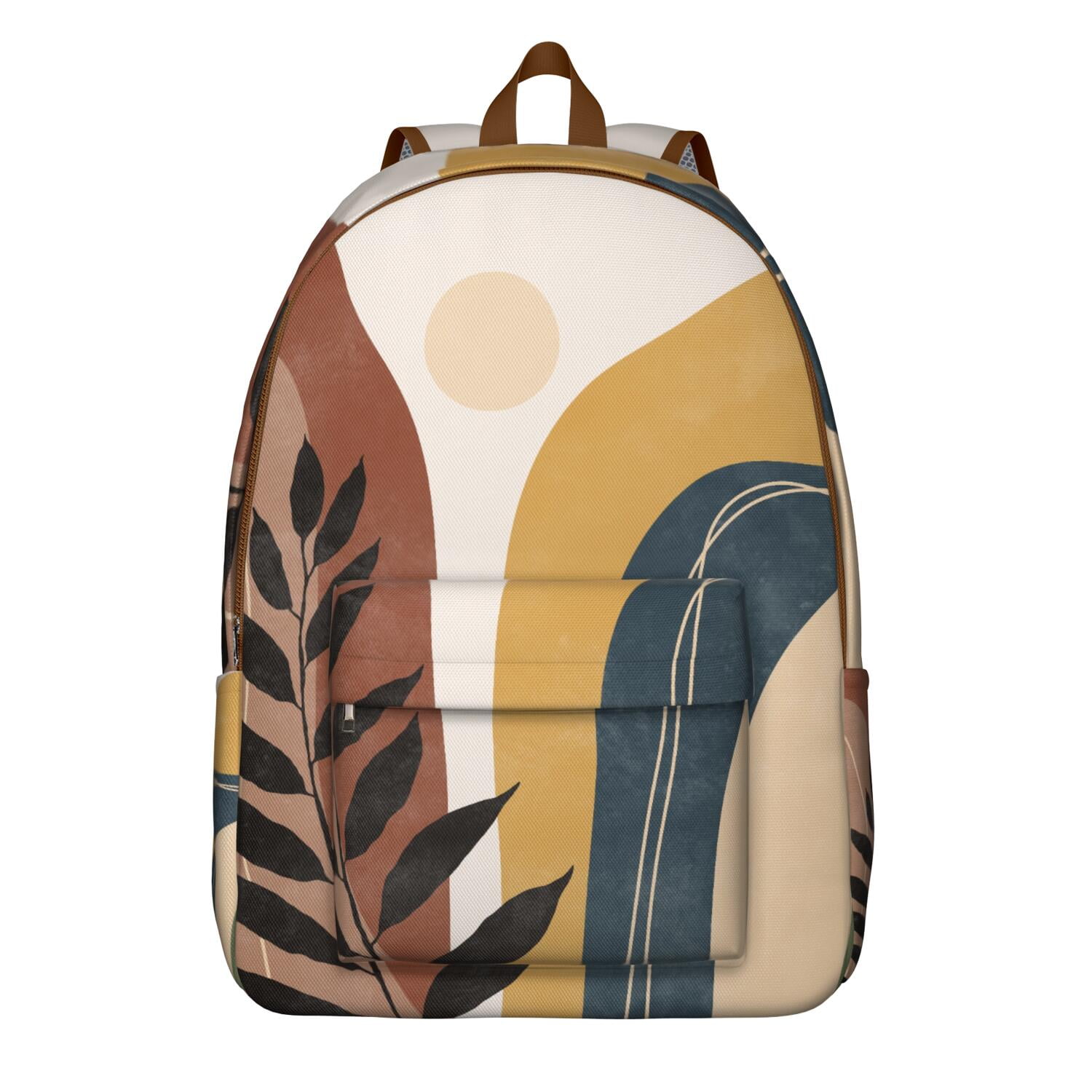 Classic Rustic Style Travel Backpack – Faded Vintage Boho Chic Daypack ...