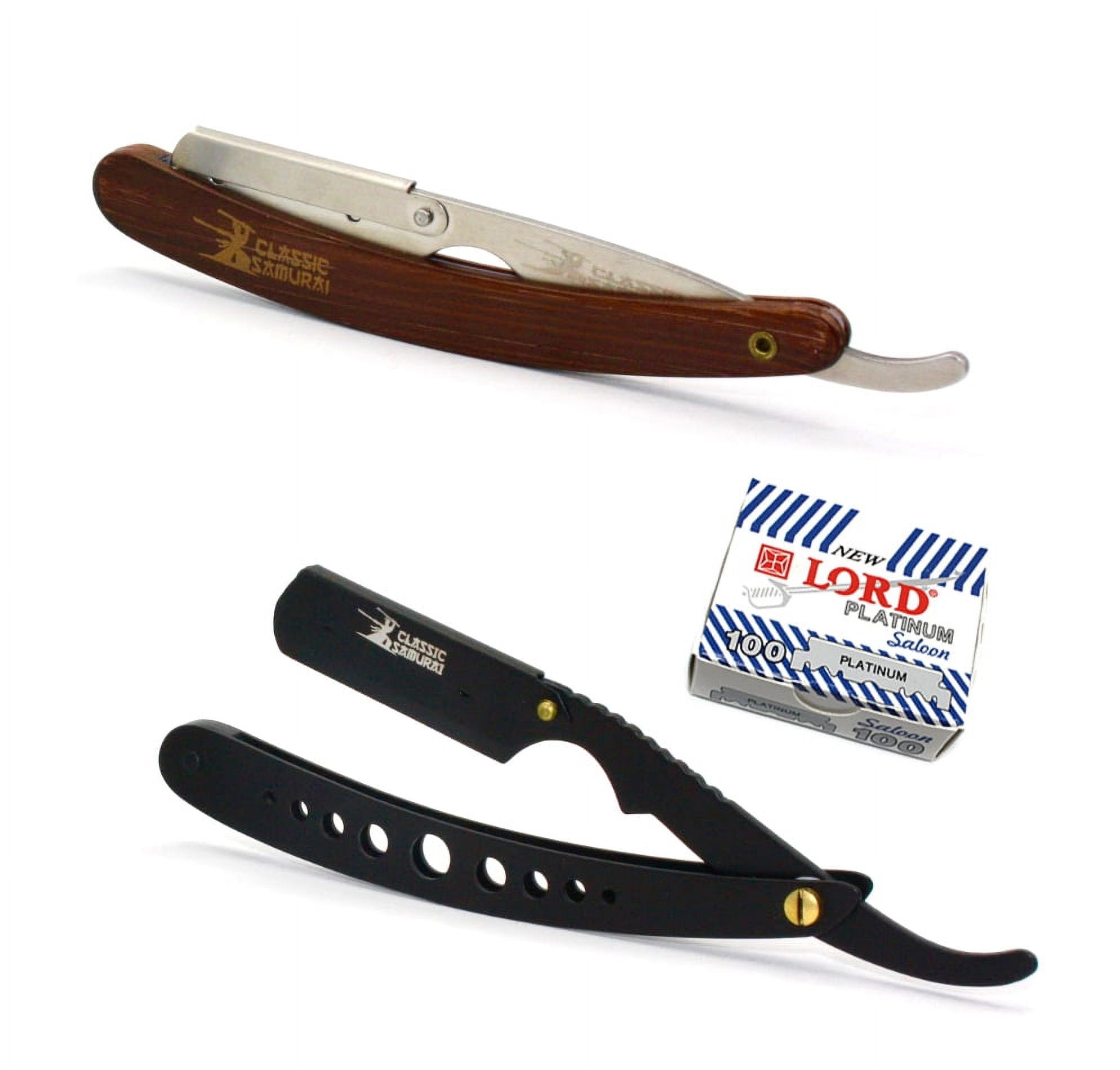 Classic Samurai CS-102 Matte Black Wholes + CS-101 Brown Professional ...