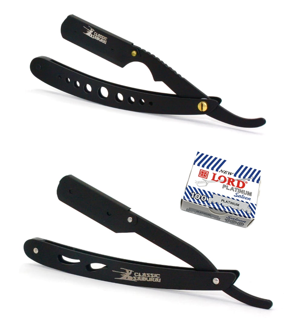 Classic Samurai Matte Black Wholes + CS Matte Black Professional Barber ...