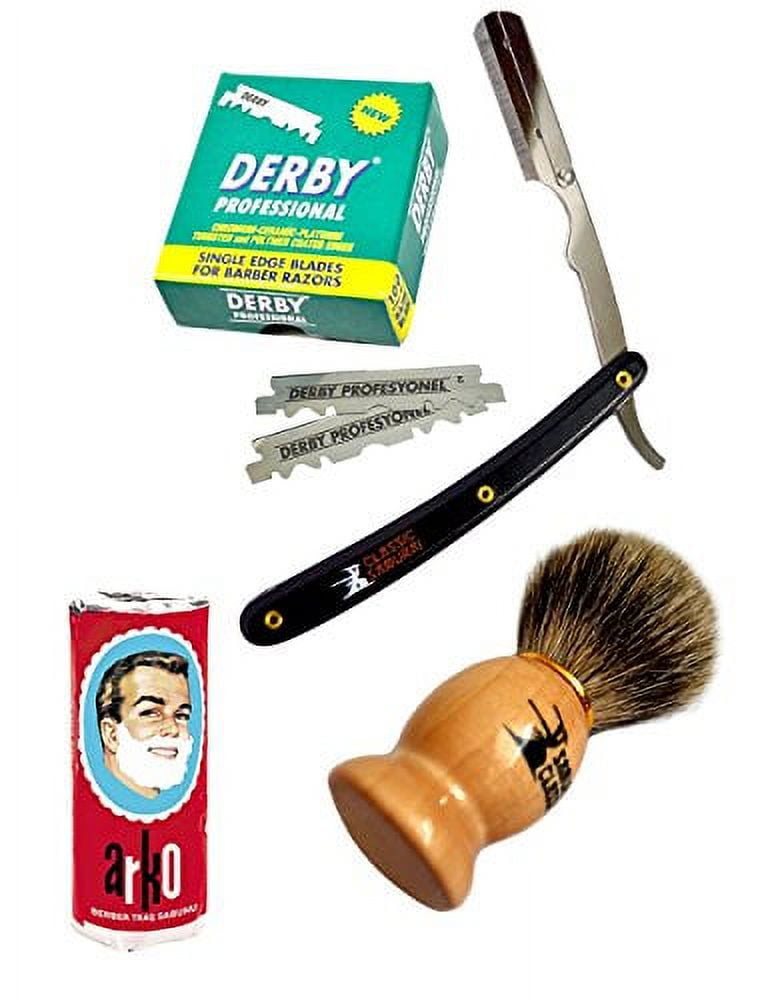Classic Samurai Men's Premium Shaving Set with CS-101B Barber Straight ...
