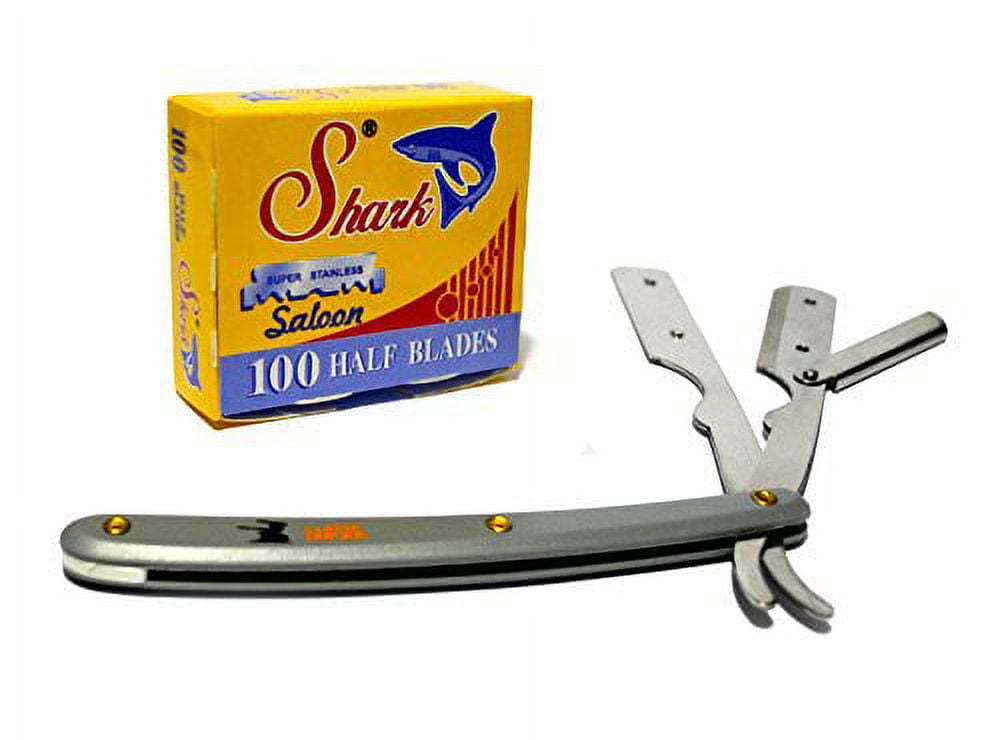 Classic Samurai Stainless Steel Professional Barber Straight Edge Razor ...