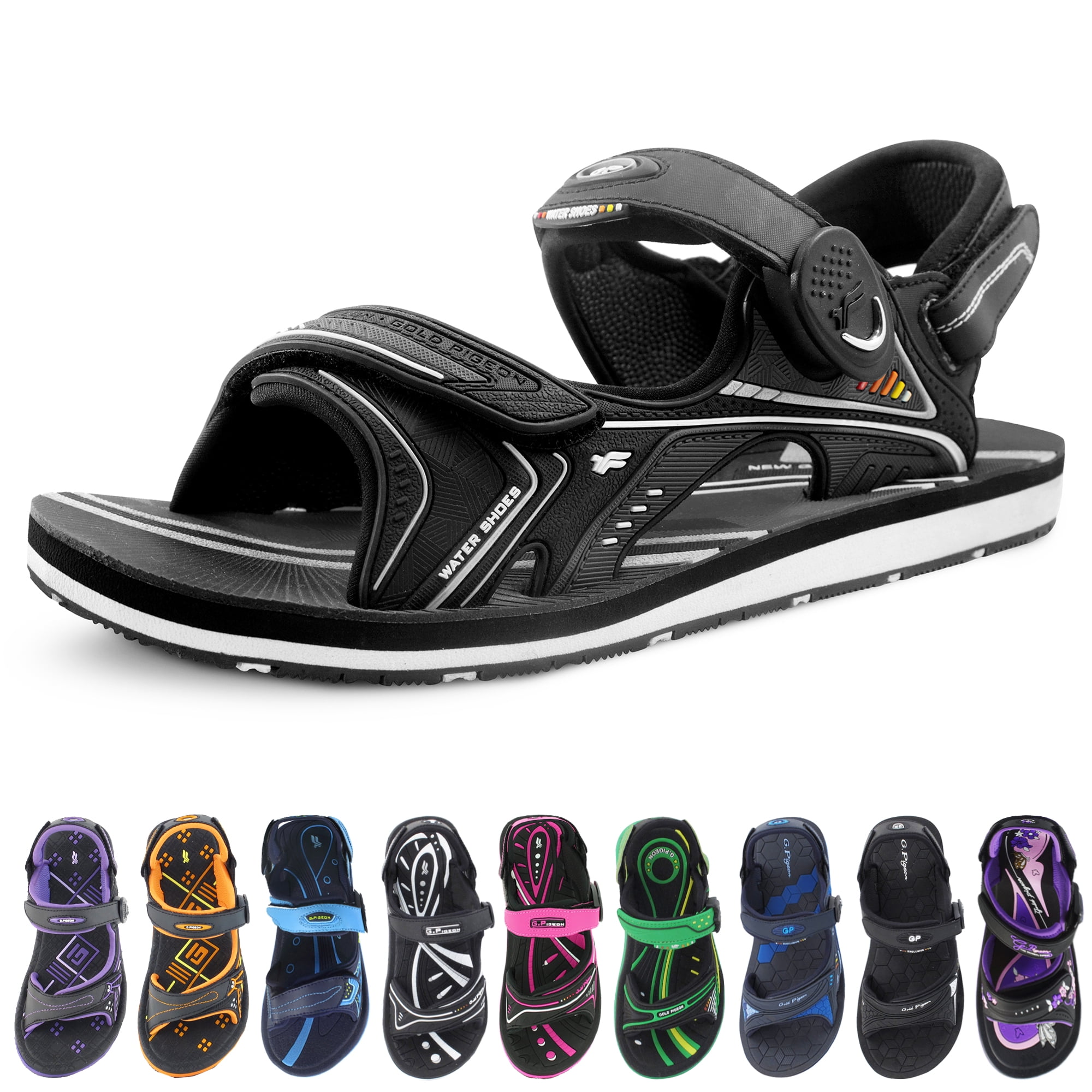 Classic Sandals for Men & Women: Snap Lock, Waterproof, Slip-resistant ...