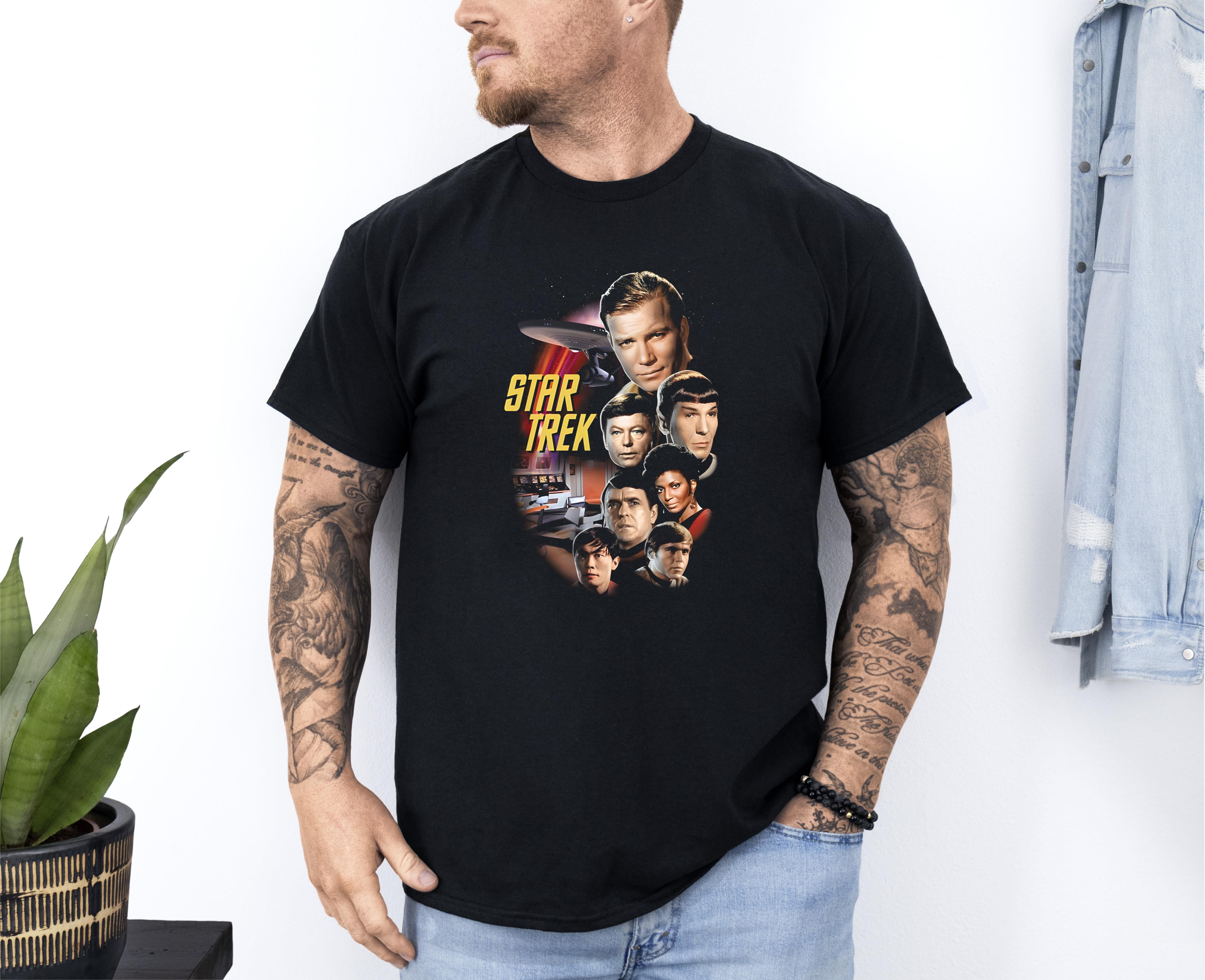 Classic Sci-Fi Crew-Inspired Graphic Tee - Walmart.com
