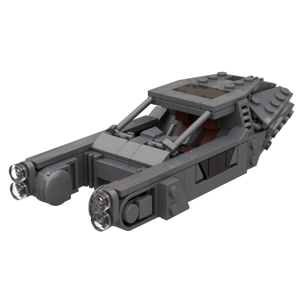 Classic Sci-Fi Movie Blade Runner Spinner 1982 Speed Cars Building ...