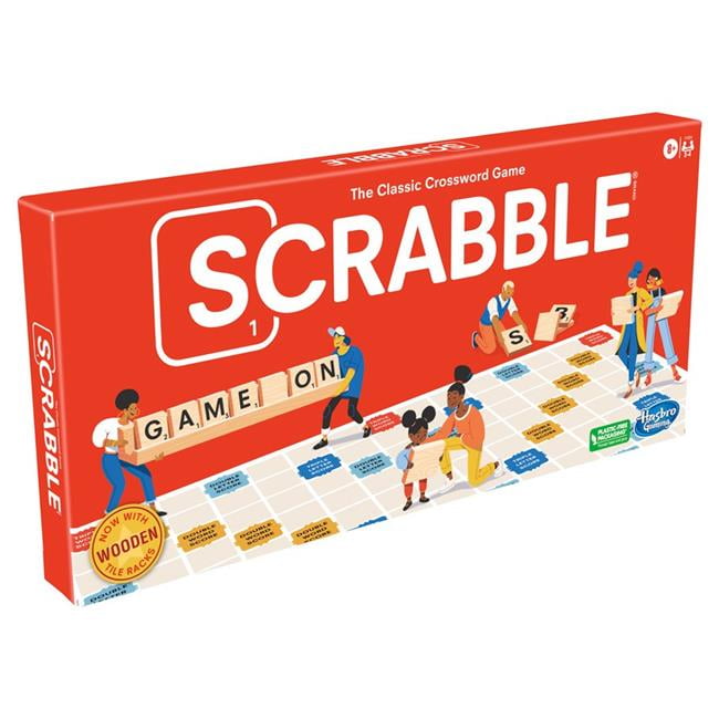 Classic Scrabble Refresh Board Game - Walmart.com