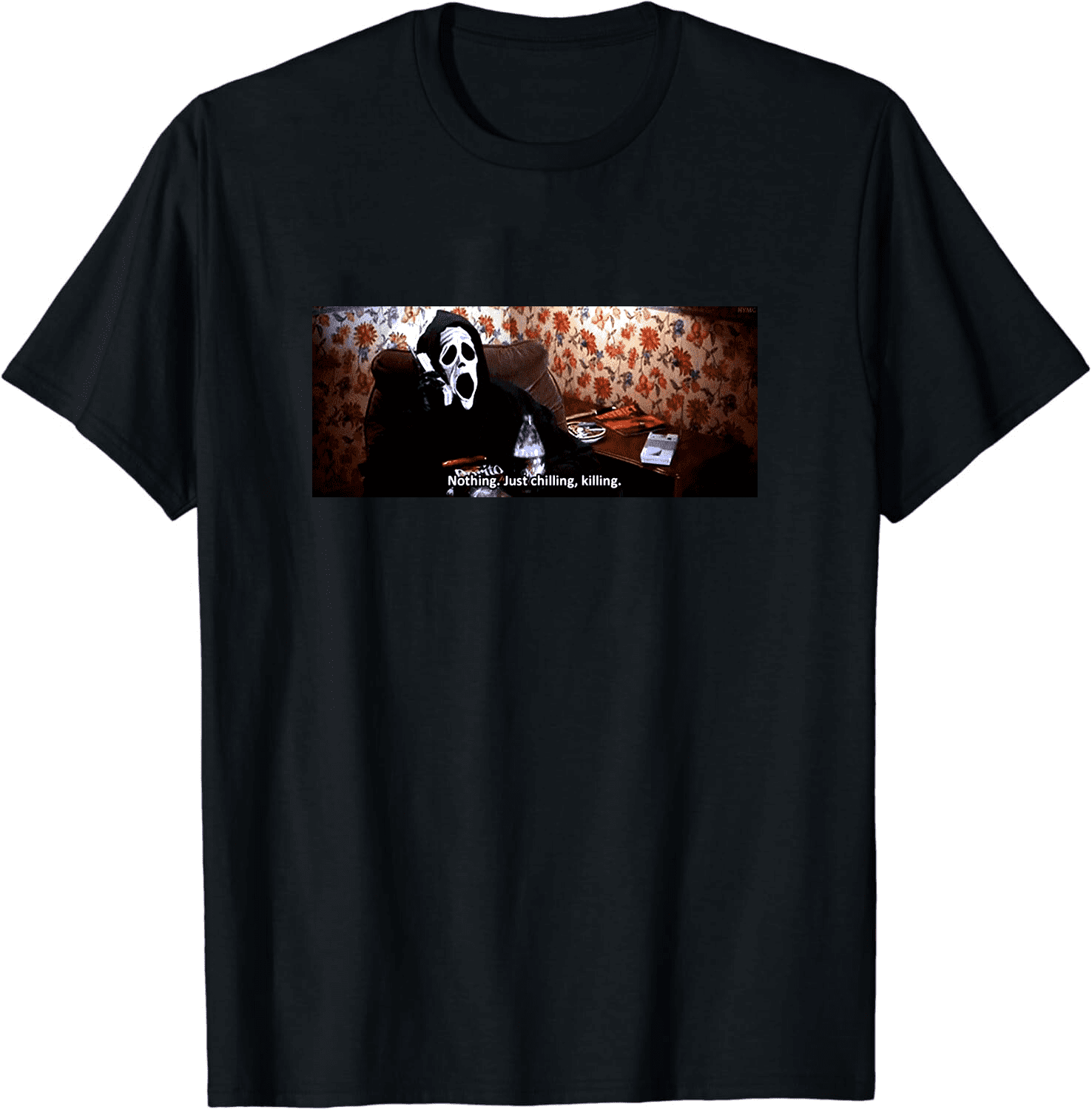 Classic Scream Ghost Face Just Chillin Killin T-shirt Funny Ghostface ...