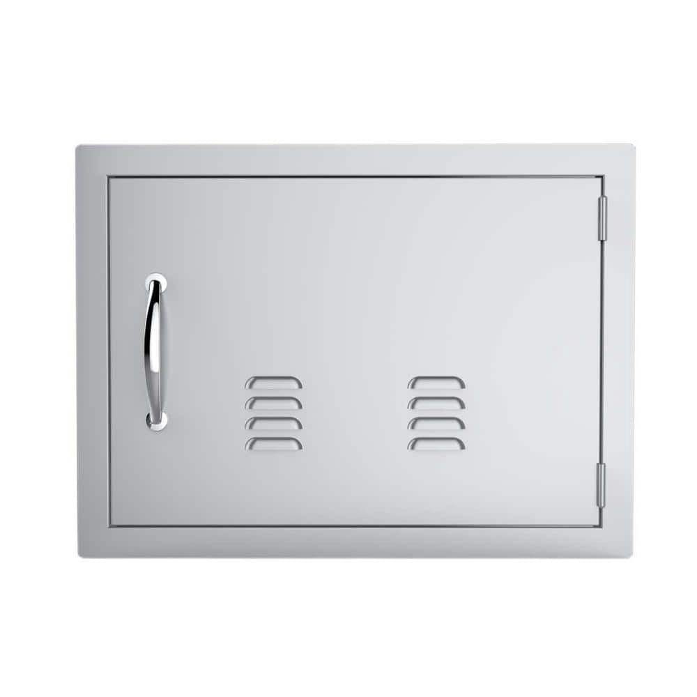 Classic Series 17 in. x 24 in. 304 Stainless Steel Horizontal Access ...