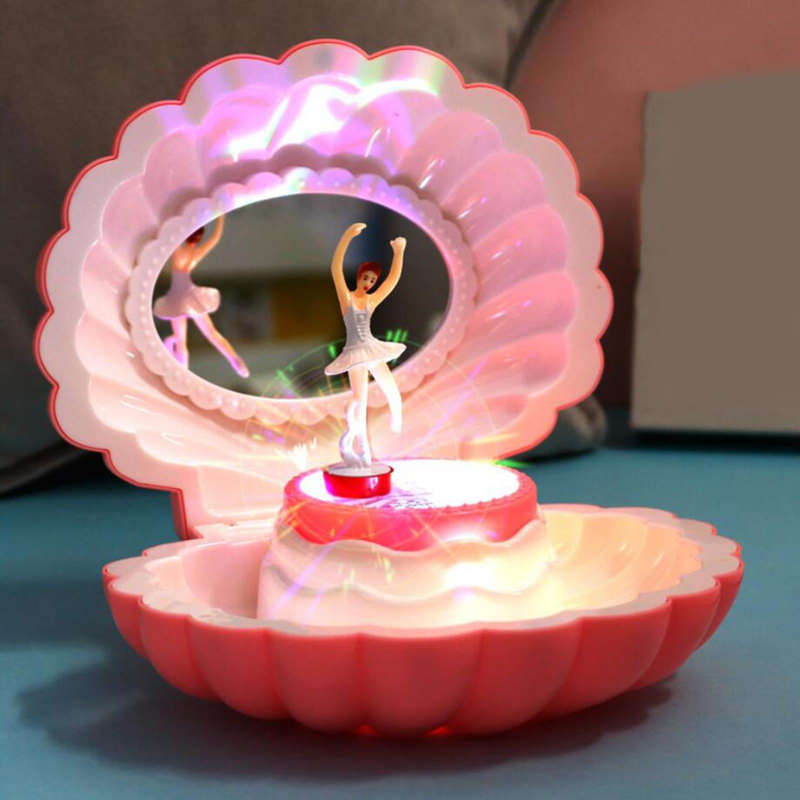 Classic Shell Music Box Ballet Girl Musical Box for Home Decoration ...